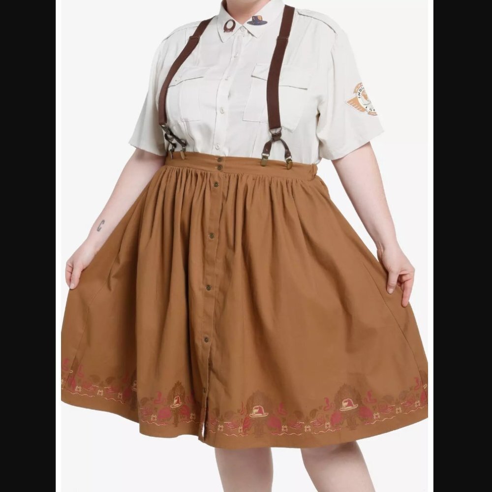 Her Universe Indiana Jones Icons Suspender Retro Skir… - Gem